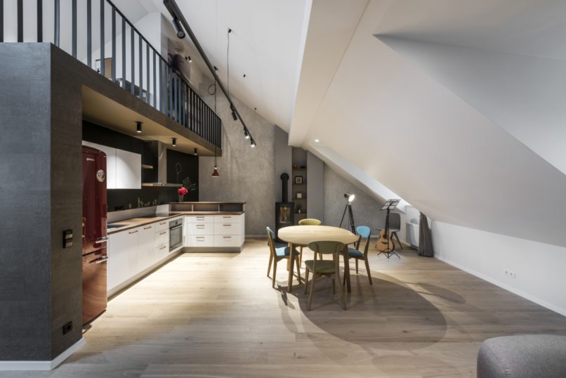 Loftas su antresole – ArchDesign
